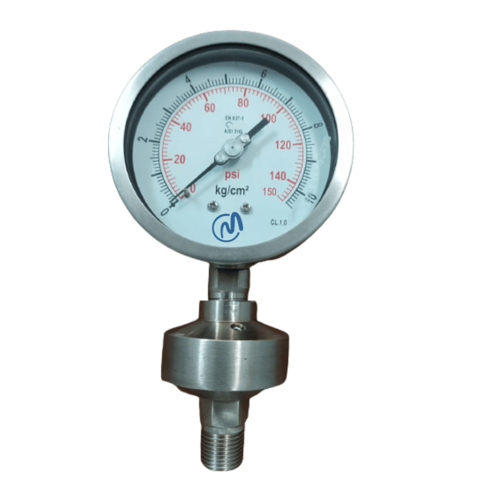 FLUSH SANITARY DIAPHRAGM SEAL - Controlate Maestro